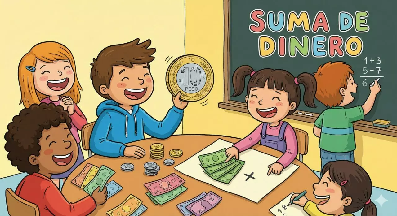 Juego Interactivo de Matemáticas: Aprende la Suma de Billetes y Monedas ...