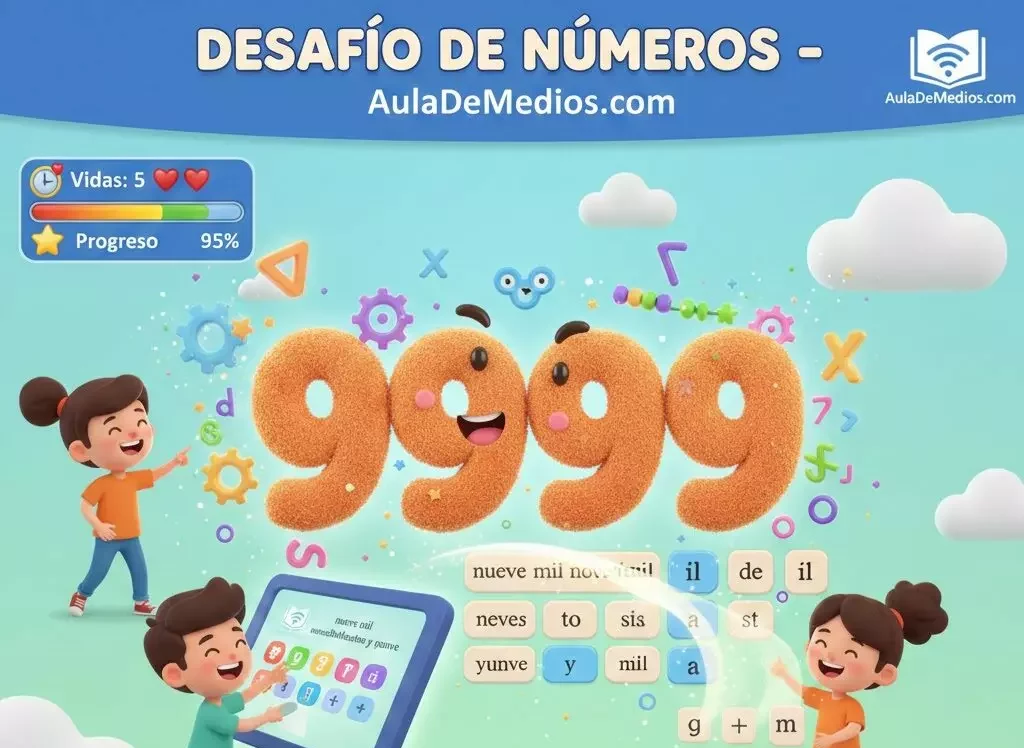 ¡Aventúrate en el gran Juego de Números! | Aula de Medios